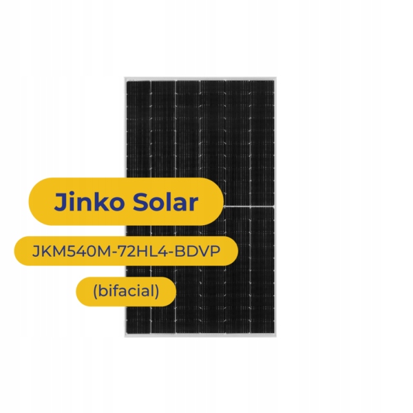 Moduł fotowoltaiczny Jinko Solar JKM540M72HL4-BDVP - 12974243485 - oficjalne archiwum Allegro