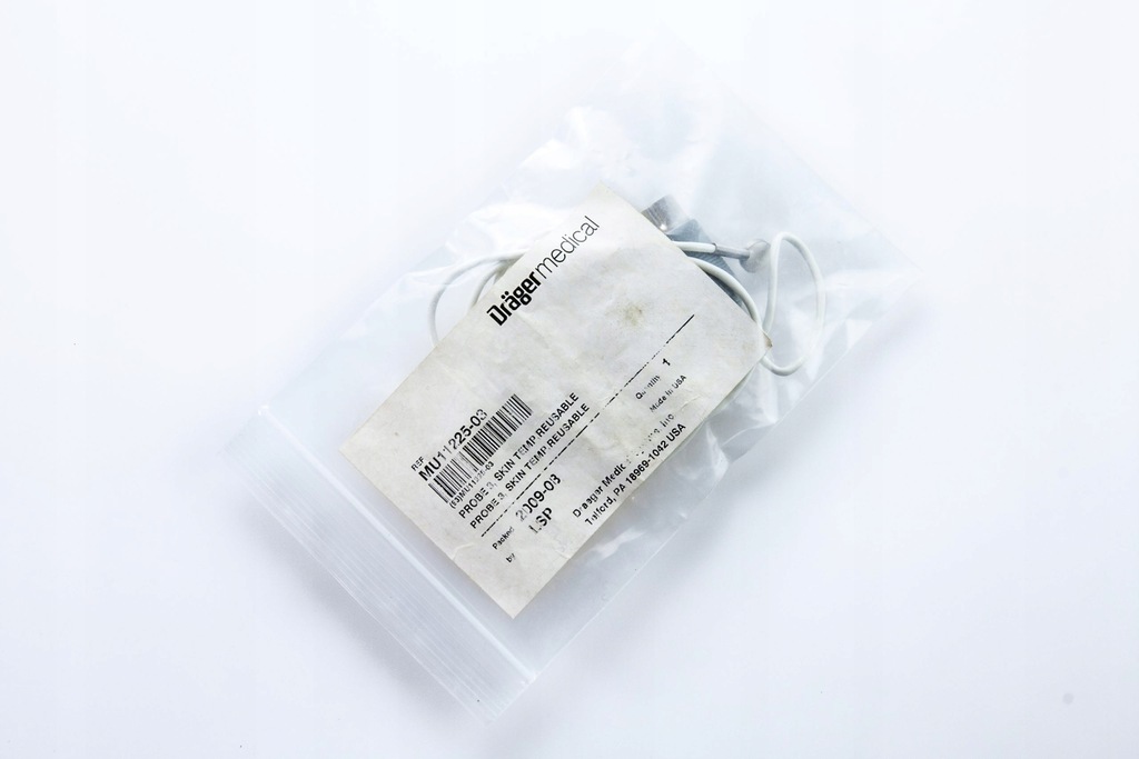 Drager Wielorazowy czujnik Temperatury MU11225-03 Nowy - 15671823230 ...