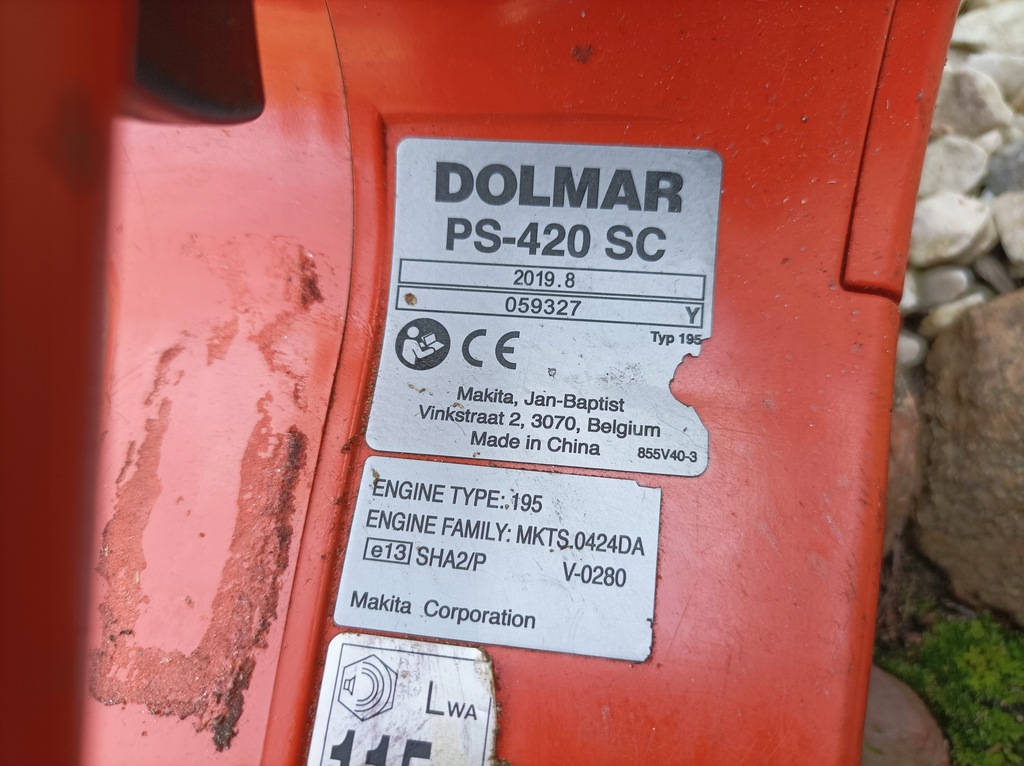 DOLMAR PS420 Piła spalinowa - 12797532596 - oficjalne archiwum Allegro