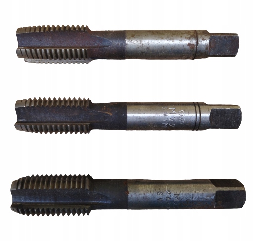 Gwintownik M22 3-częściowy FWP M22x2,5 - 12873061557 - oficjalne archiwum Allegro