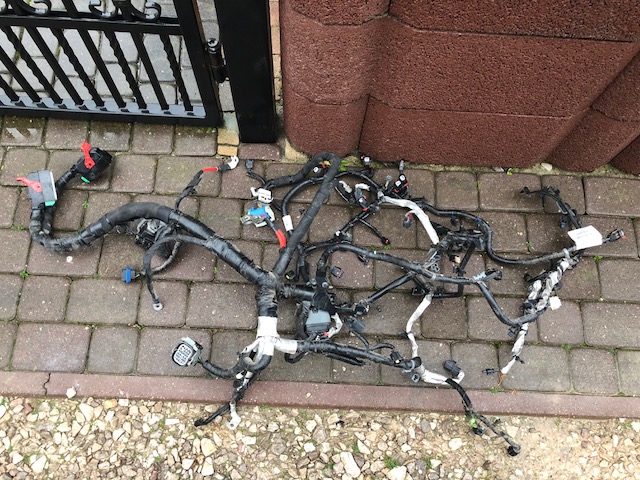 WIĄZKA INSTALACJA SILNIK CHRYSLER VOYAGER 3,6 2014 - 7876223165 ...