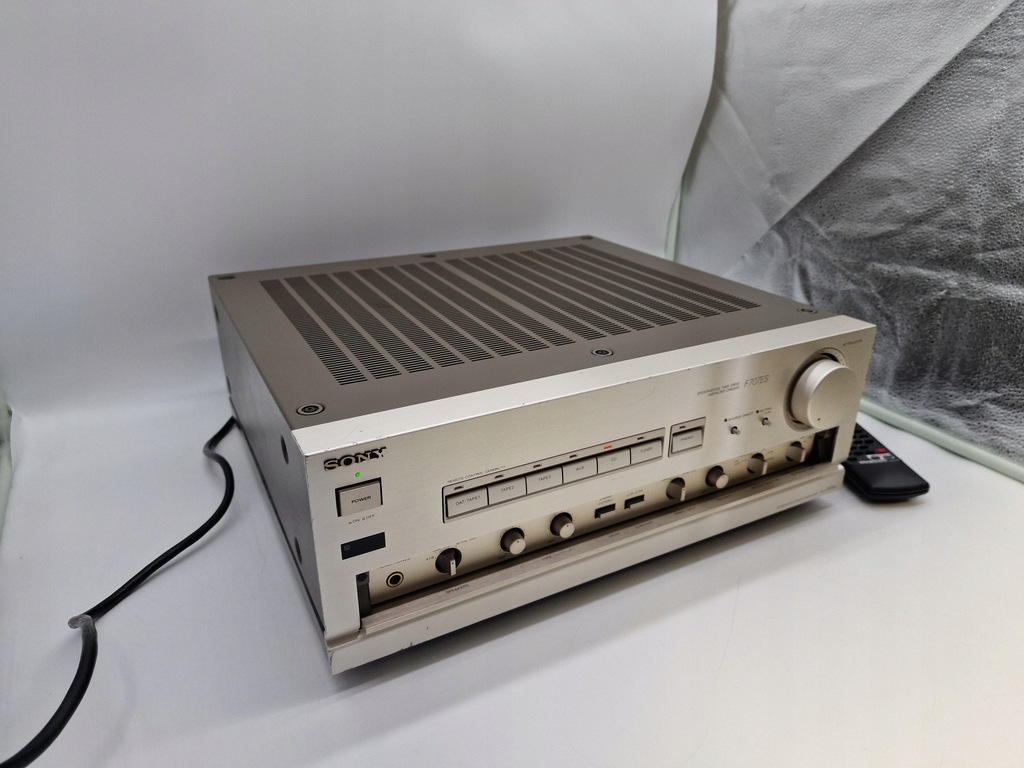 SONY TA-F707ES WZMACNIACZ STEREO SPRAWNY +PILOT - 12575936410 ...