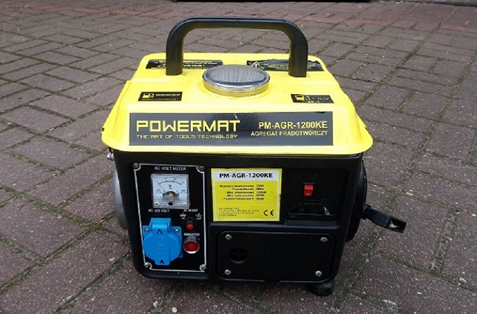 agregat prądotworczy POWERMAT PM-AGR-1200KE - 8176371230 - oficjalne archiwum Allegro