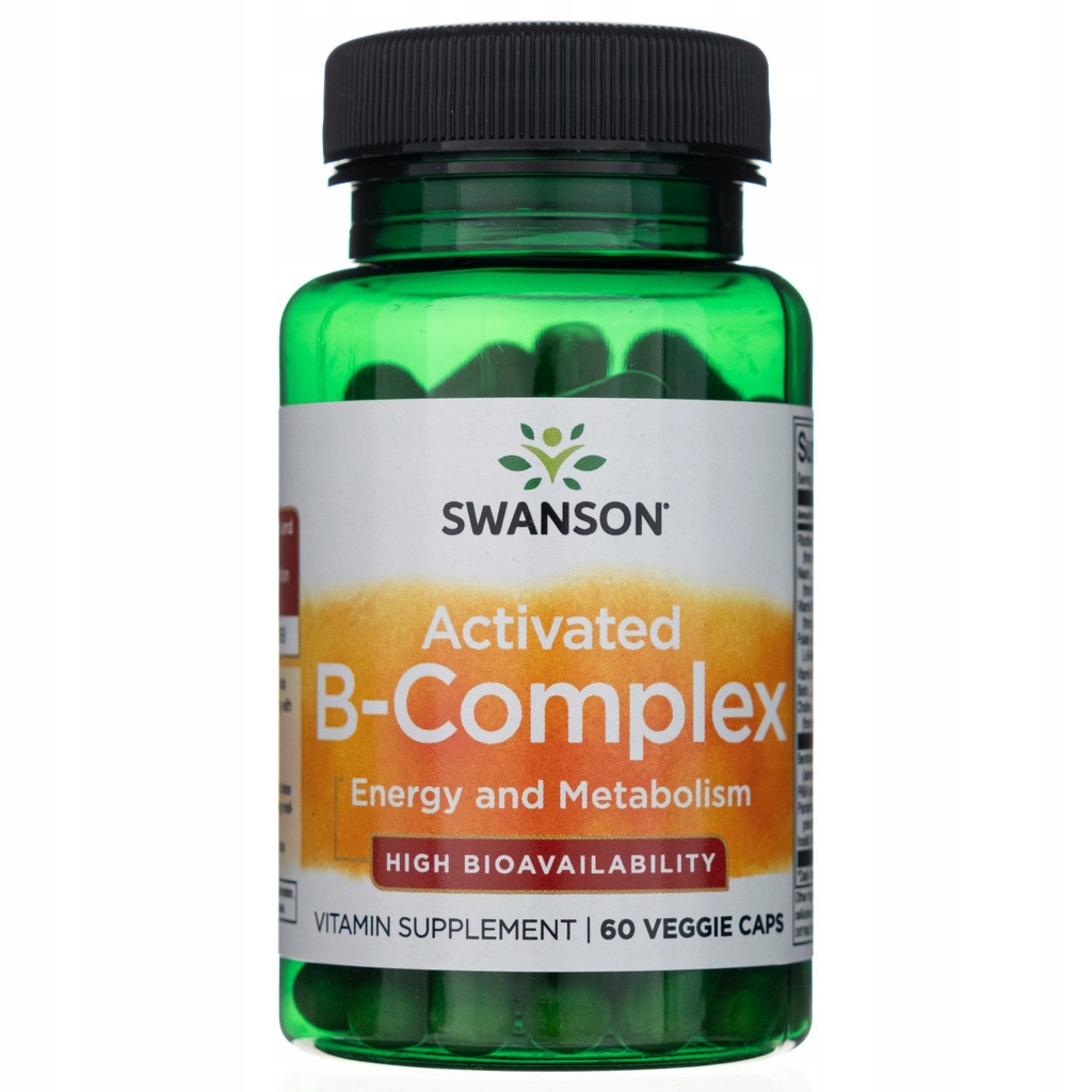 Swanson Activated B-Complex Kompleks witamin 60k - 12939460625 ...