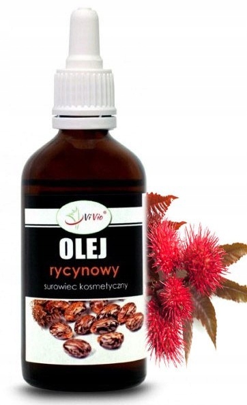 Vivio OLEJ RYCYNOWY 100% Brwi Rzęsy Włosy 50ml - 11803861878 - oficjalne archiwum Allegro