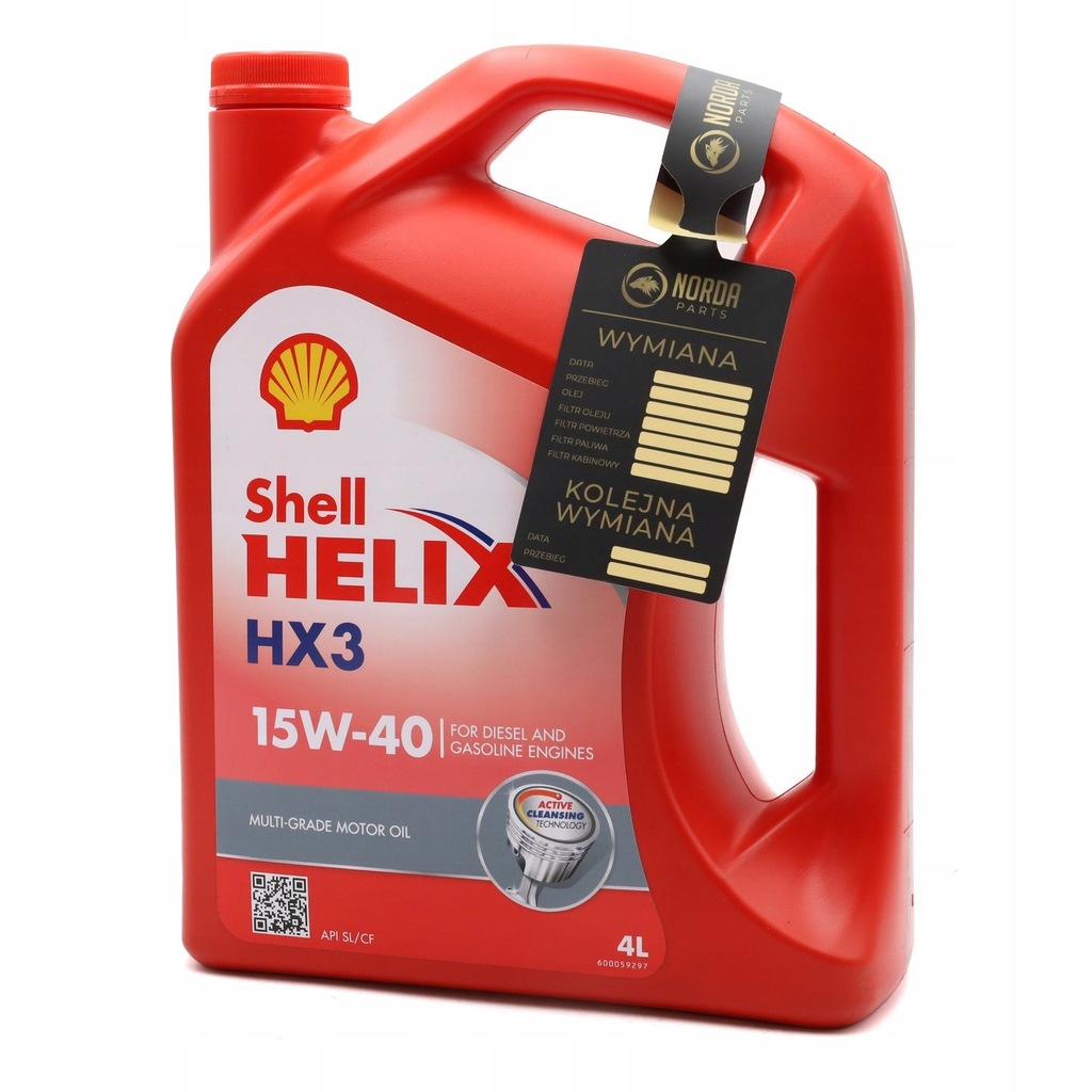 Olej Silnikowy Shell Helix HX3 15w40 4L - 12475789076 - oficjalne ...