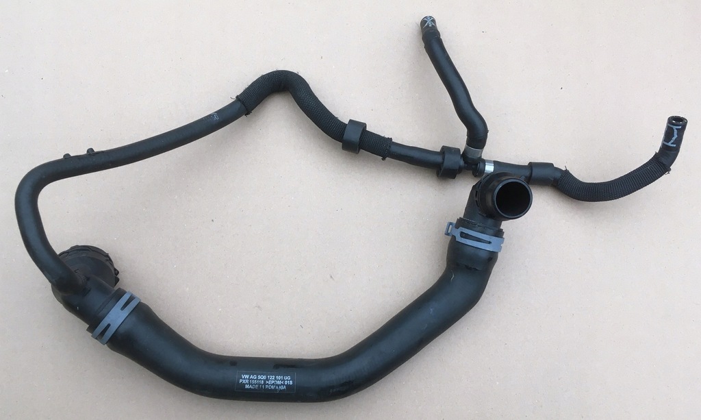 Audi Skoda VW rura wody chłodnicy 5Q0122101GG nowa - 12682727126 ...