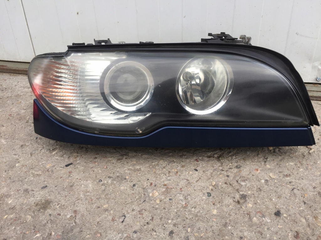 BMW E46 lampa prawy przód coupe polift anglik socz - 9968366404 - oficjalne archiwum Allegro