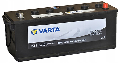 AKUMULATOR VARTA 12V 143Ah 900A K11 PROMOTIVE - 9092512124 - oficjalne archiwum Allegro