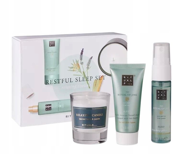 RITUALS RITUAL OF JING RESTFUL SLEEP SET ZESTAW - 13464309555 ...