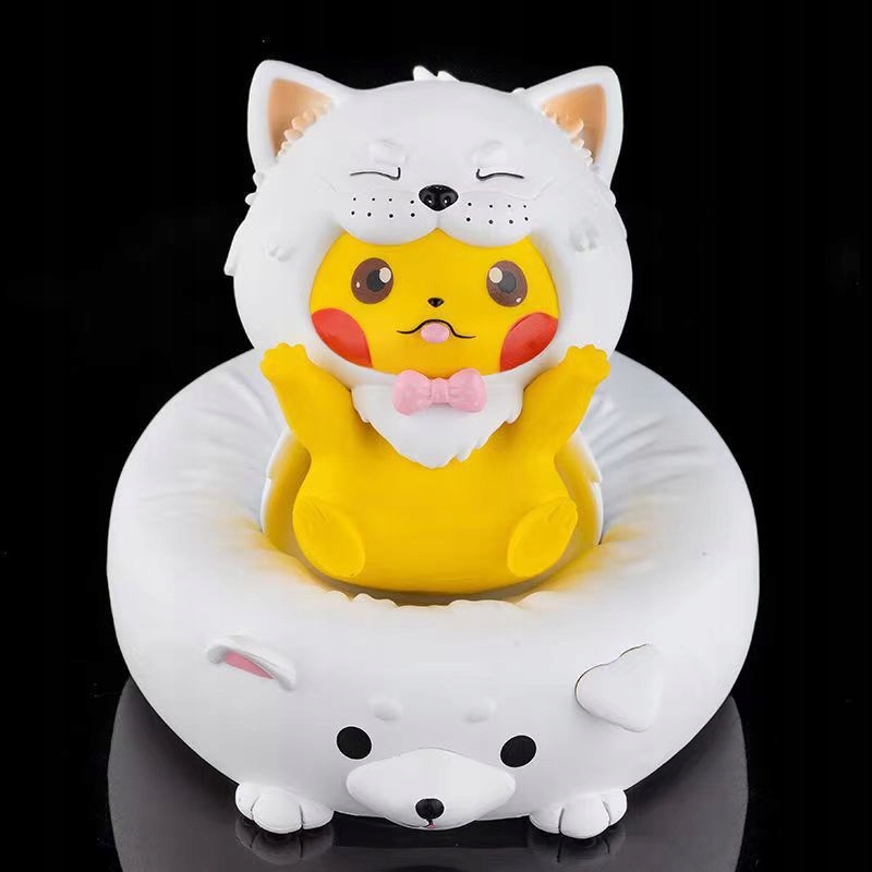 Pokemon Kawaii Anime rysunek Pikachu Cos shiba inu - 12883318334 ...