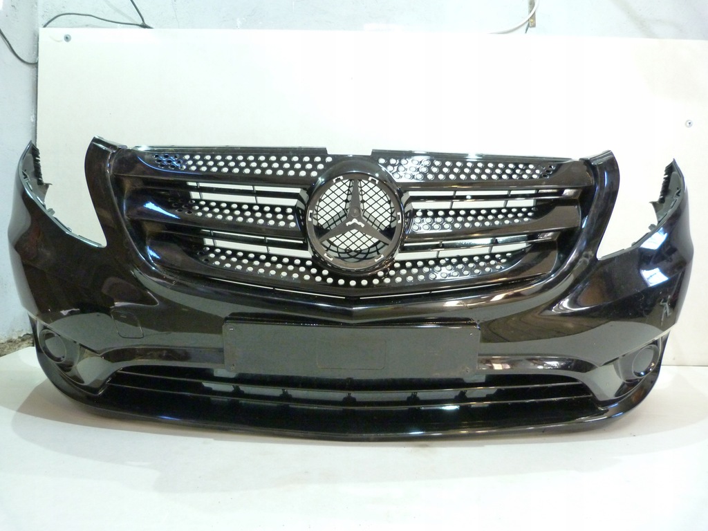 MERCEDES VITO A447 W447 ZDERZAK PRZÓD ślizg CAŁY - 12770661883 - oficjalne archiwum Allegro