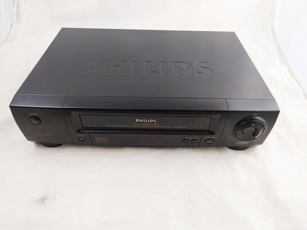 MAGNETOWID VHS PHILIPS VR200 sprawny - 10741713896 - oficjalne archiwum Allegro