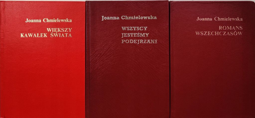 Joanna Chmielewska x 3 książki - 14715672873 - oficjalne archiwum Allegro