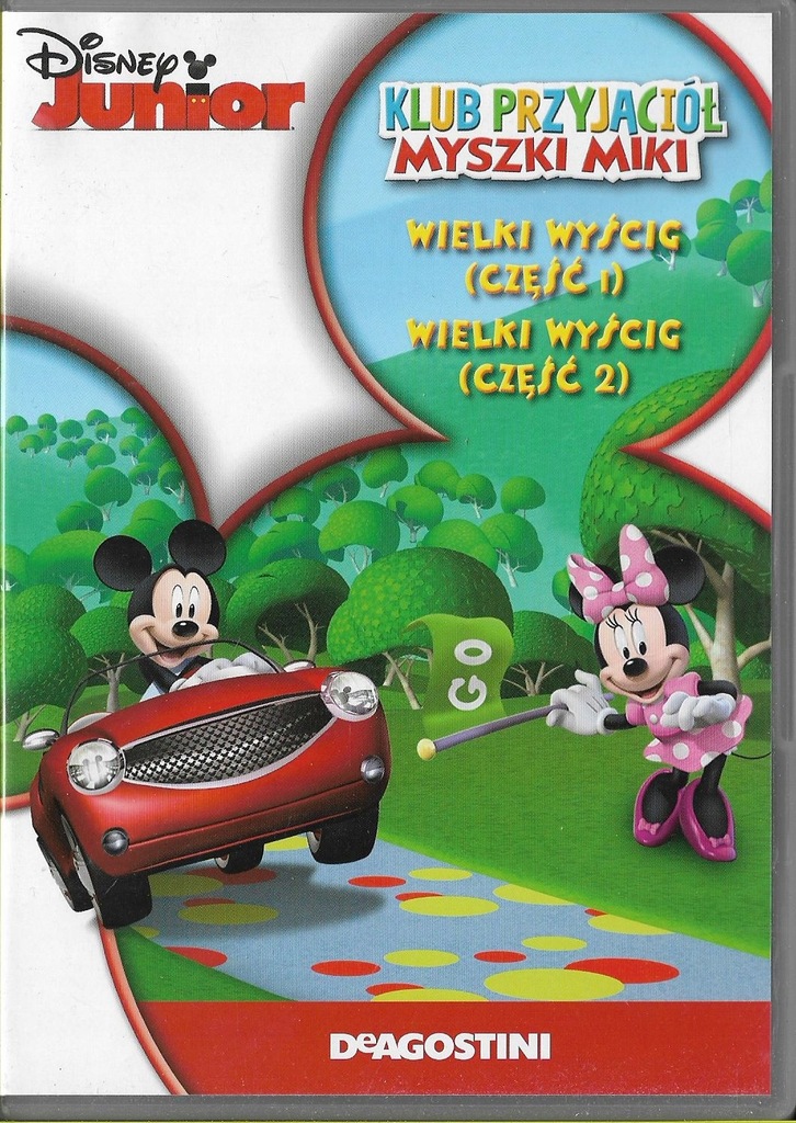 Klub Przyjaciół Myszki Miki - Wielki wyścig cz.1+2 - 12914565335 - oficjalne archiwum Allegro