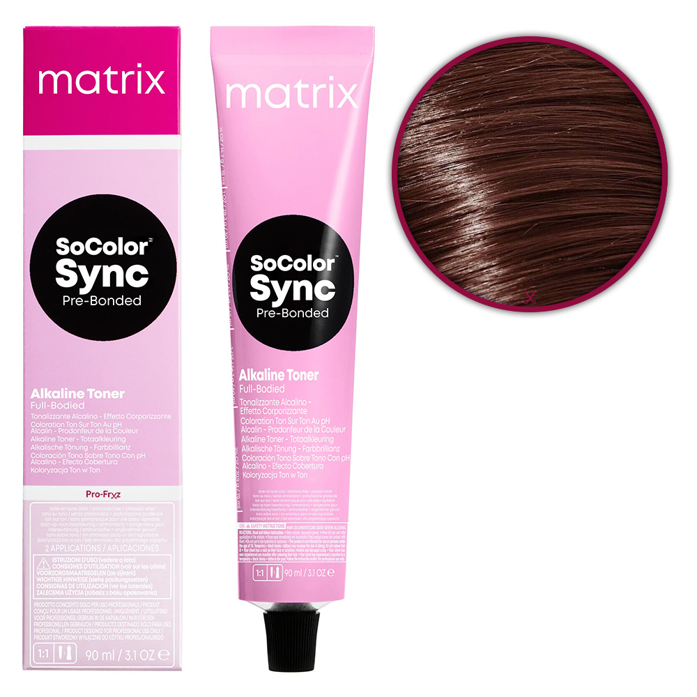 MATRIX SOCOLOR SYNC - 5M - FARBA DO WŁOSÓW 90ml - 12137587608 ...