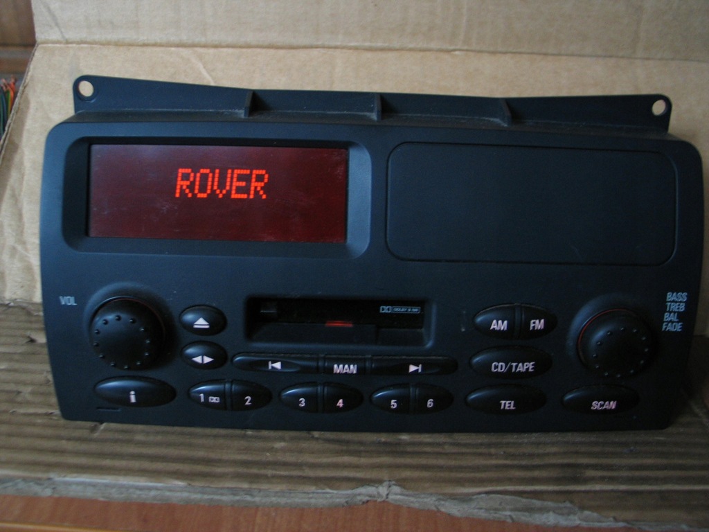 radio rover 75 alpine orginał - 9421107988 - oficjalne archiwum Allegro