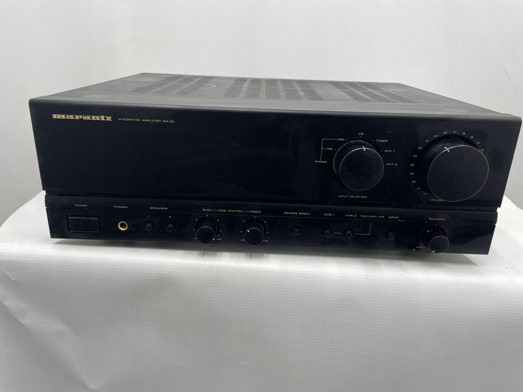 MARANTZ PM-50 # SOLIDNY WZMACNIACZ - 13003556823 - oficjalne archiwum ...