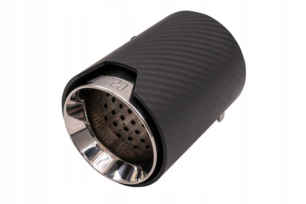 VW GOLF KOŃCÓWKA WYDECHU KARBON 64-67 MM L 120 MM - 11221147663 ...