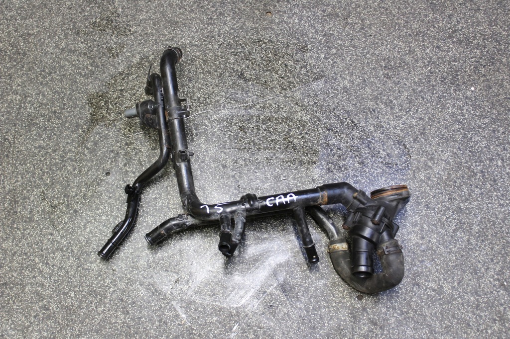 VW T5 2.0TDI CAA TERMOSTAT PRZEWÓD WĄŻ RURKA WODY - 12058020830 ...