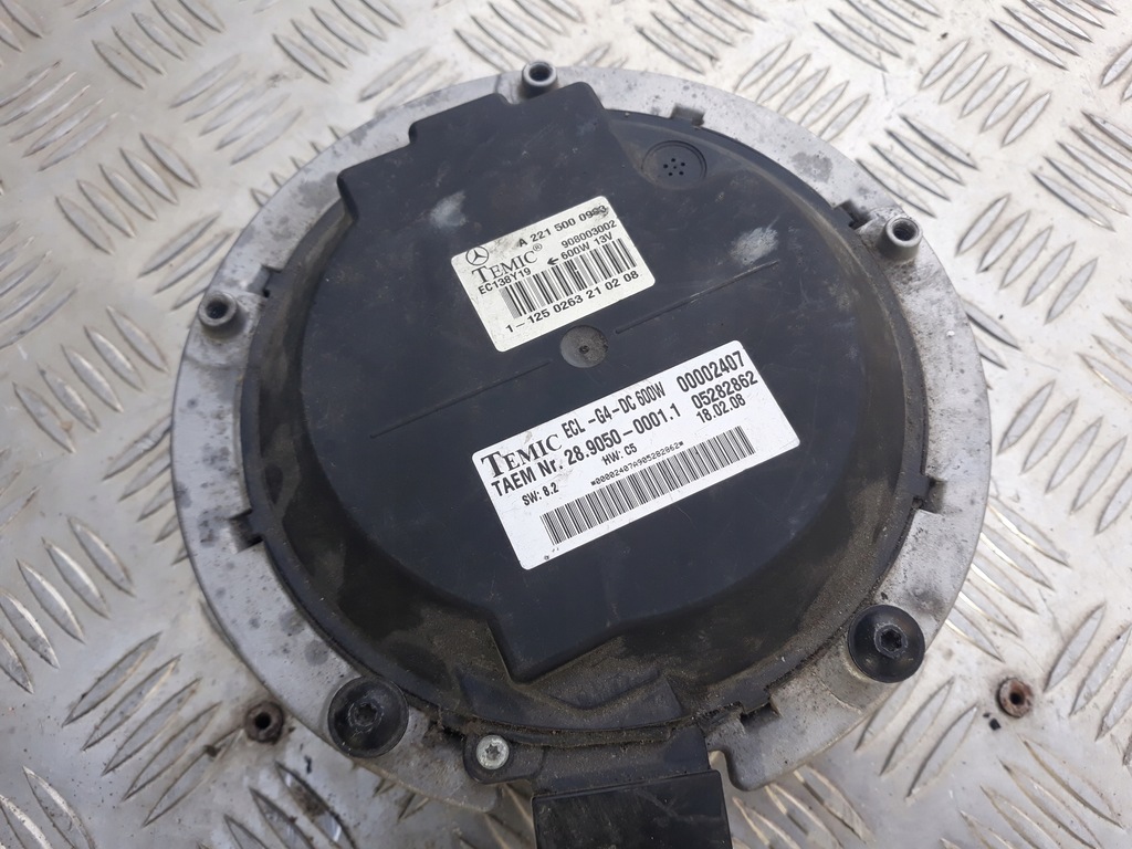WENTYLATOR SILNIK MERCEDES W221 CDI A2215000993 - 8623119228 ...
