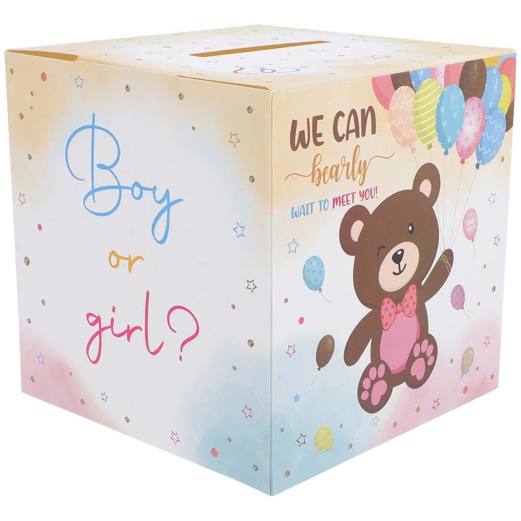 Baby Shower Voting Box Boy Girl Ballot - 13661230559 - oficjalne ...