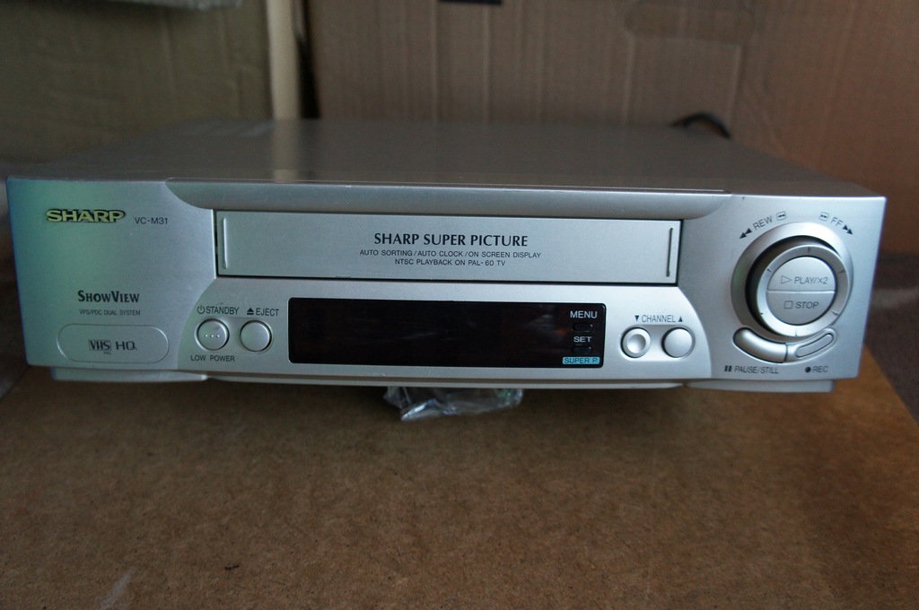 VHS Sharp VC-M31 Z gwarancją - 13605797614 - oficjalne archiwum Allegro