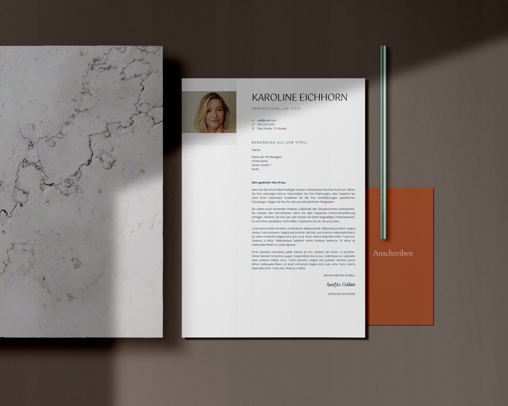 Szablon CV, List motywacyjny, Referencje (Ms Word) - 11391604046 - oficjalne archiwum Allegro