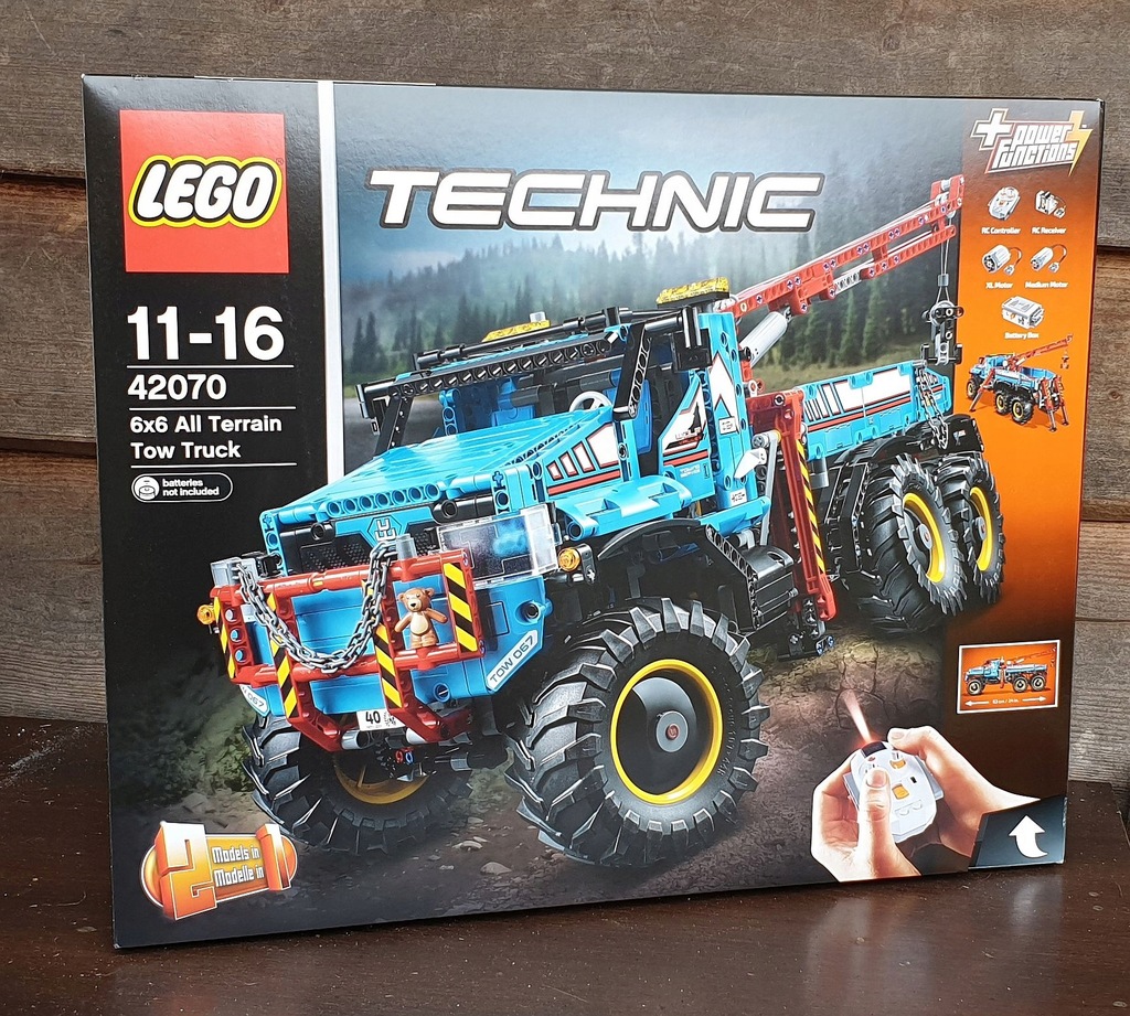 LEGO 42070 Technic Terenowy holownik 6x6 - 12194022364 - oficjalne ...