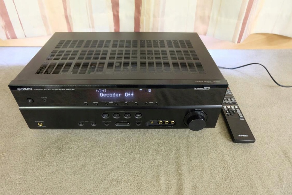 Yamaha RX-V367 5.1 czarny stan BDB - 8014410832 - oficjalne archiwum ...