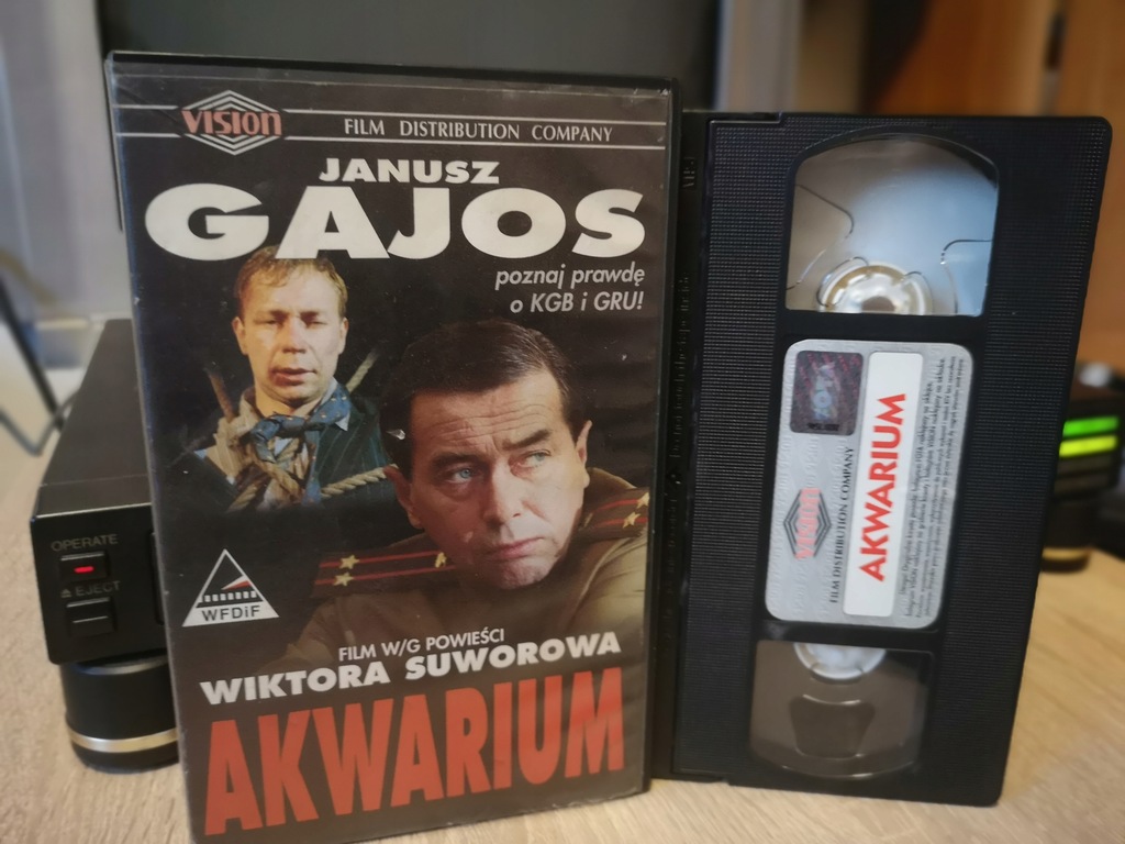 kaseta VHS AKWARIUM - 13247788135 - oficjalne archiwum Allegro