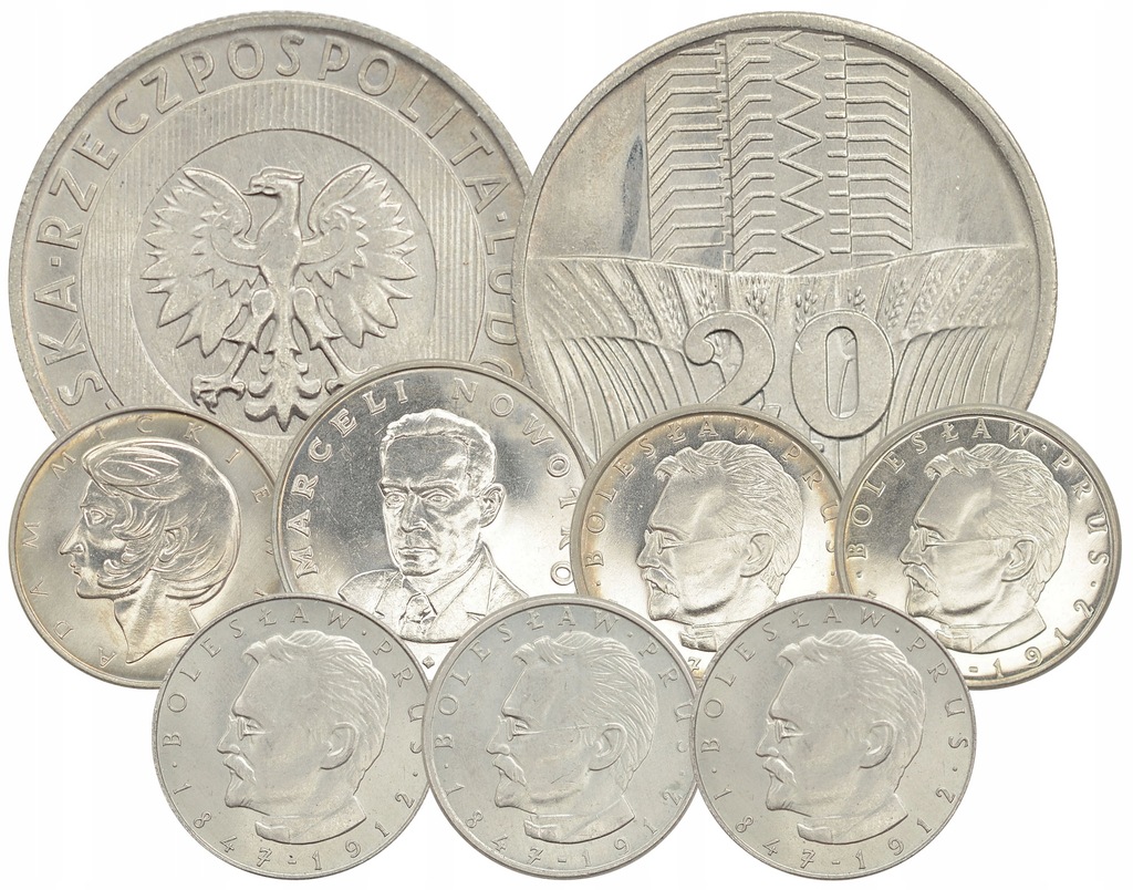3.PRL, ZEST.MONET SZT.8 mennicze - 13650915643 - oficjalne archiwum Allegro