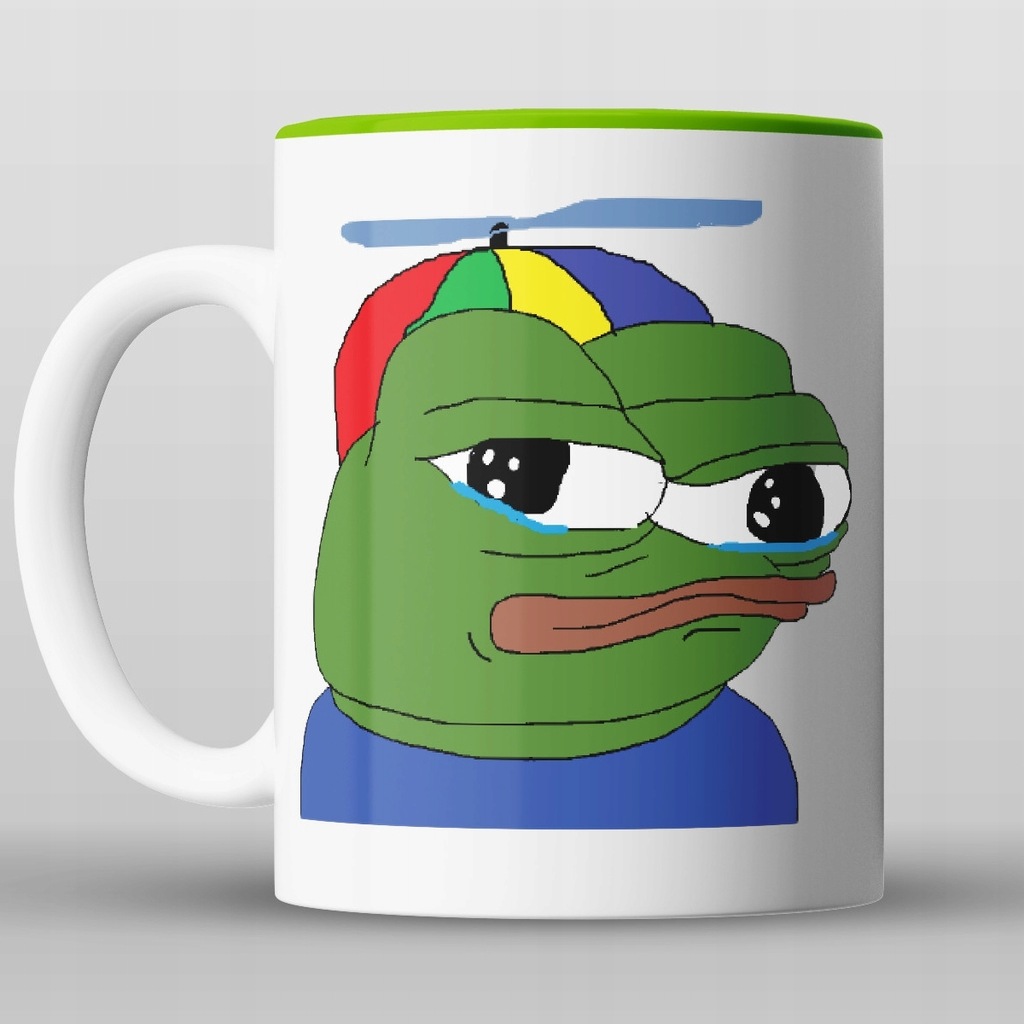 Kubek KOLOR Śmieszny Mem Memy Memiarz Pepe Frog - 11636007166 ...