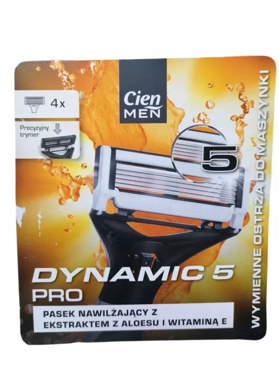 WKŁADY DO MASZYNKI CIEN MEN DYNAMIC 5 PRO - 12345387153 - oficjalne ...
