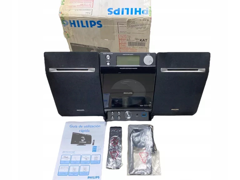 WIEŻA PHILIPS MICRO HI-FI SYSTEM MCM277/12 - 12818289015 - oficjalne ...