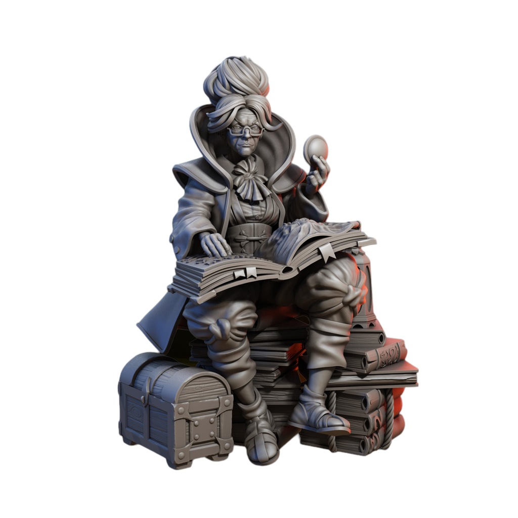 Professor figurka rpg dnd D&D druk 3d 12k npc - 15273875695 - oficjalne ...