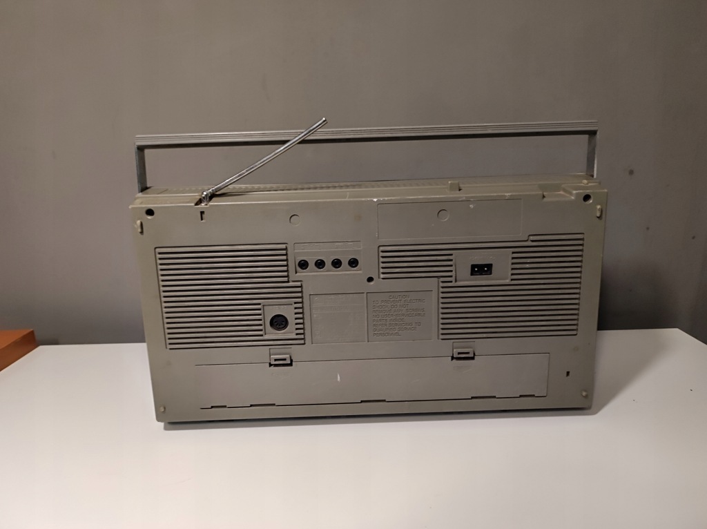 RADIOMAGNETOFON BOOMBOX =TOSHIBA RT-120S= GHETTO BLASTER VINTAGE lata 80-te - 14967737479 ...