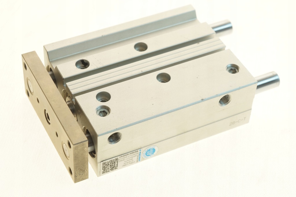 Siłownik z prowadzeniem PNEUMAT HNG025.0080 25X80 - 11049750845 - oficjalne archiwum Allegro