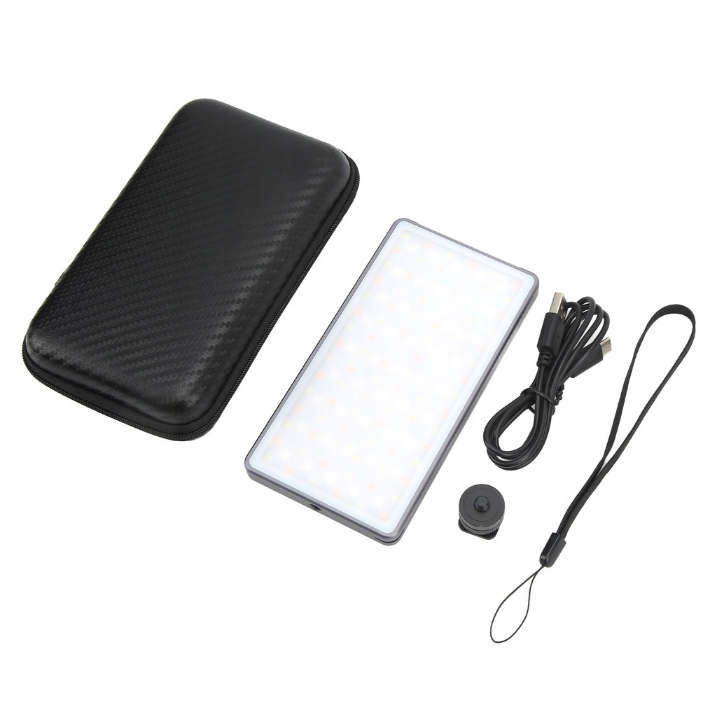 Nicefoto LED Fill Light Lampa do filmowania wideo RGB Przenośny panel ...