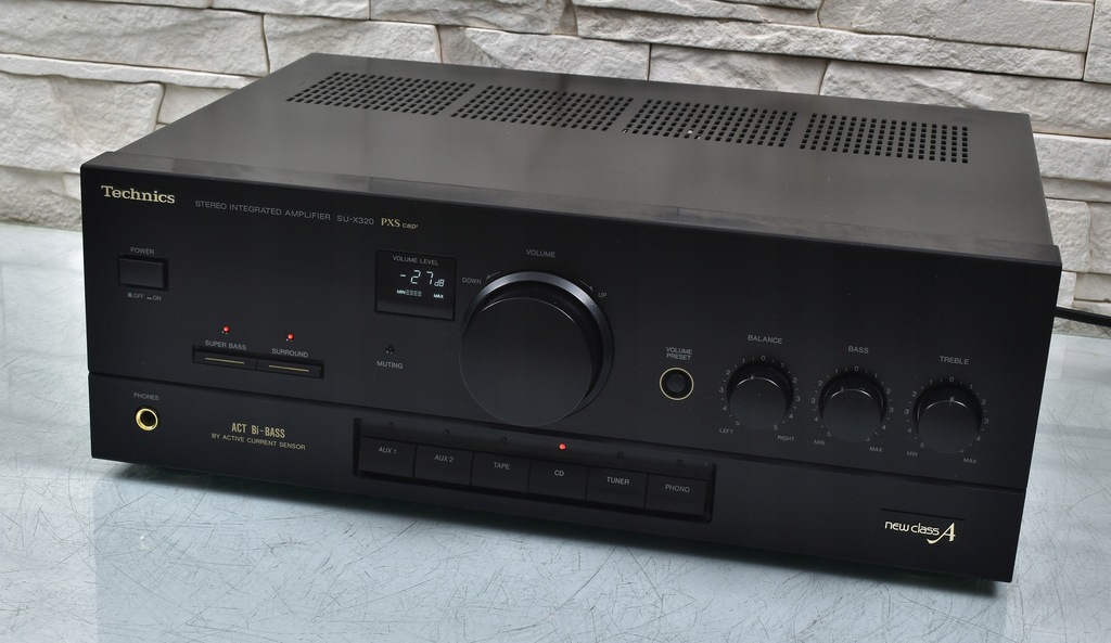 TECHNICS SU-X320 Japoński wzmacniacz stereo - 12603014919 - oficjalne archiwum Allegro