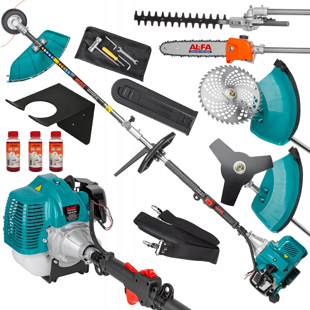 PODKASZARKA SPALINOWA KOSIARKA DO ŻYWOPŁOTÓW TRAWY KRZAKÓW GAŁĘZI ...