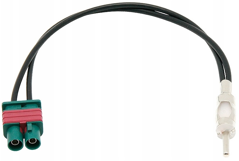 Adapter antenowy VW AUDI SKODA SEAT 2x Fakra - DIN - 10984053420 - oficjalne archiwum Allegro