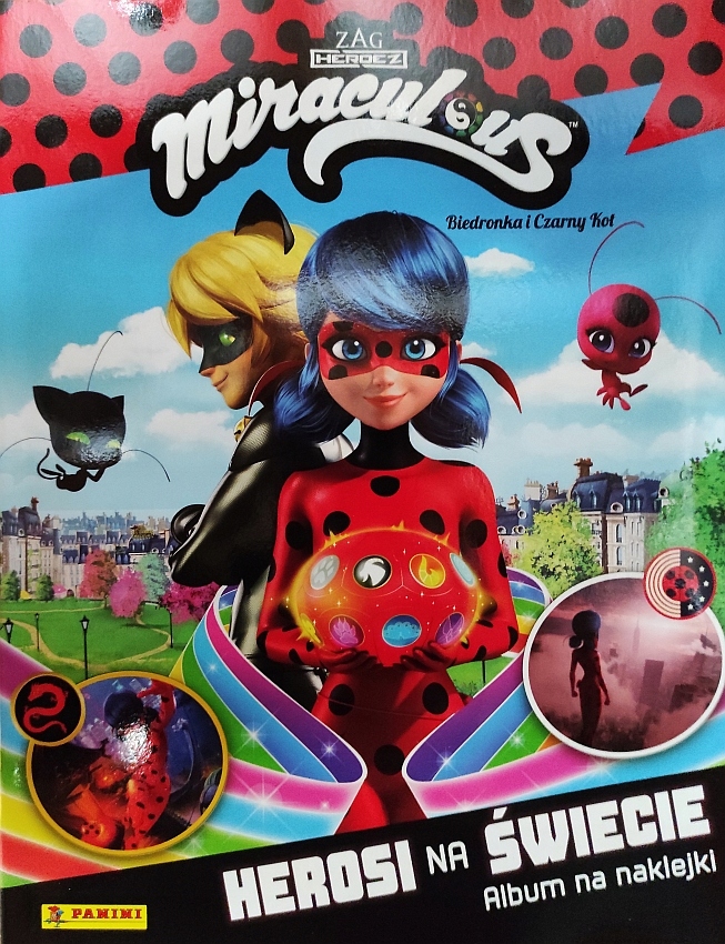 ALBUM Biedronka i Czarny Kot Miraculous - 12614481412 - oficjalne archiwum Allegro