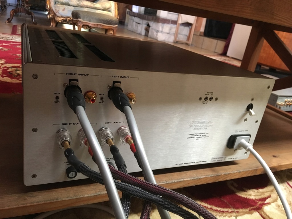 Krell EVO 2250e 2x250,2x500W 4ohm Hi END końc.mocy - 7591789941 ...