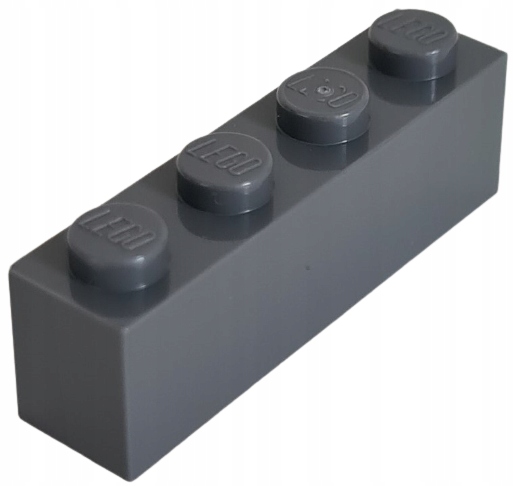 Lego 4211103 3010 1x4 Klocek Brick DarkBluishGray - 11197587319 - oficjalne archiwum Allegro