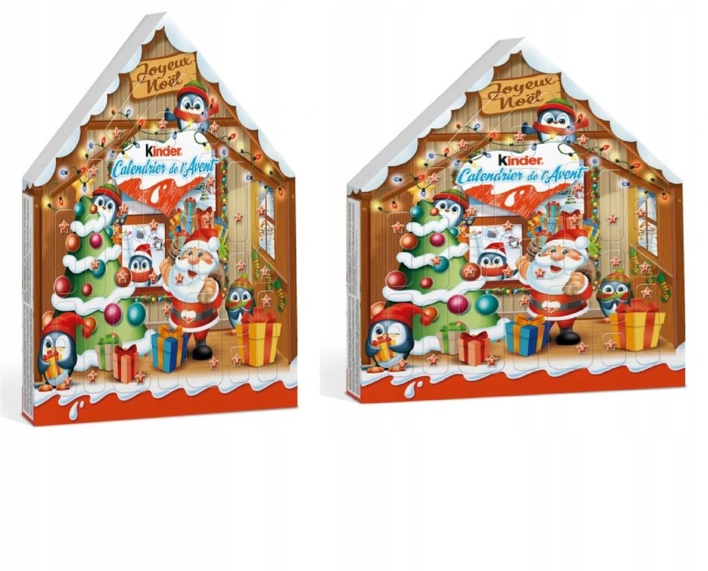 Kalendarz Adwentowy Kinder Surprise czekolada 184g - 12874779923 - oficjalne archiwum Allegro
