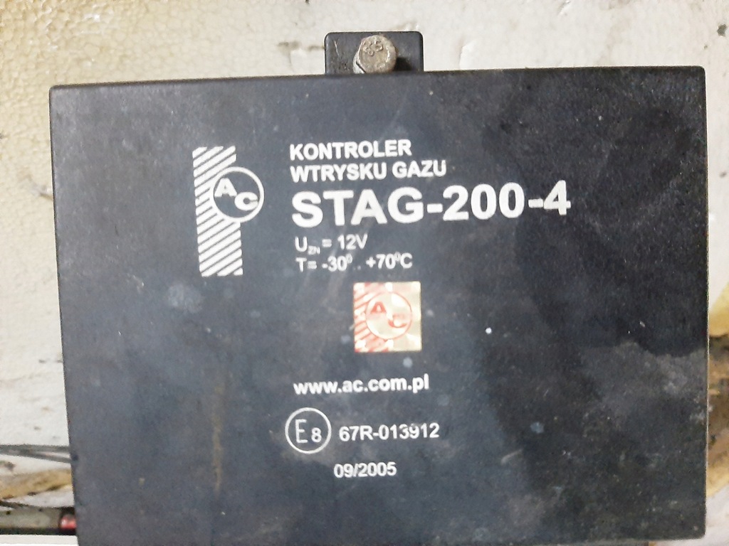 Sterownik STAG 200-4 4cyl komputer gazu lpg - 14114955200 - oficjalne ...