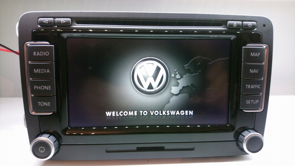 NAWIGACJA RNS510 VW PASSAT B6 B7 GOLF VI TOURAN PL - 9792214610 - oficjalne archiwum Allegro