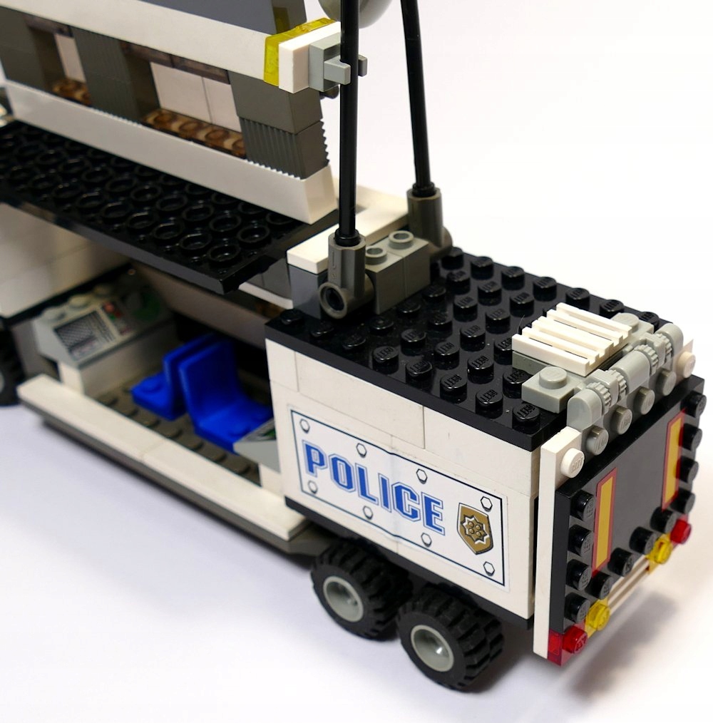 LEGO CITY 7034 POLICYJNY WÓZ TRANSMISYJNY używany - 12097325997 ...