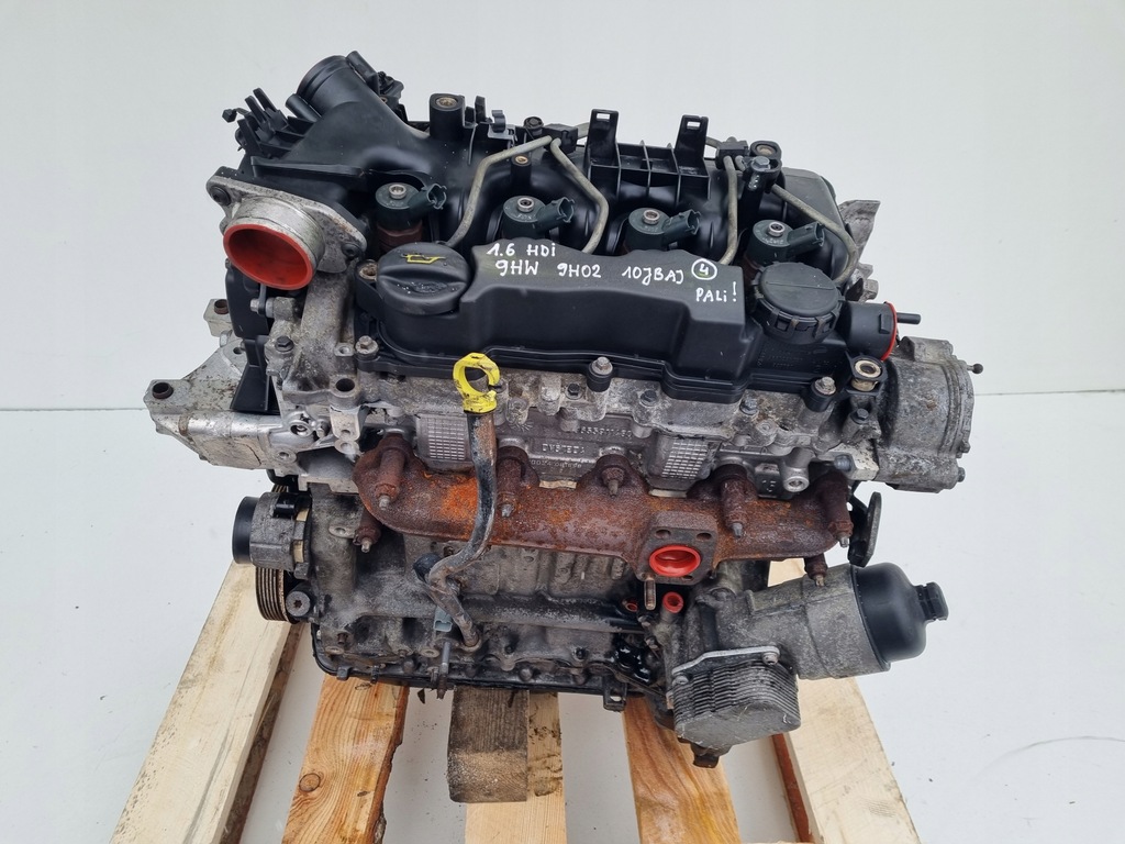 SILNIK KOMPLET Peugeot Partner II 1.6 HDI 9HW 9H02 10JBAW - 15085005793 ...